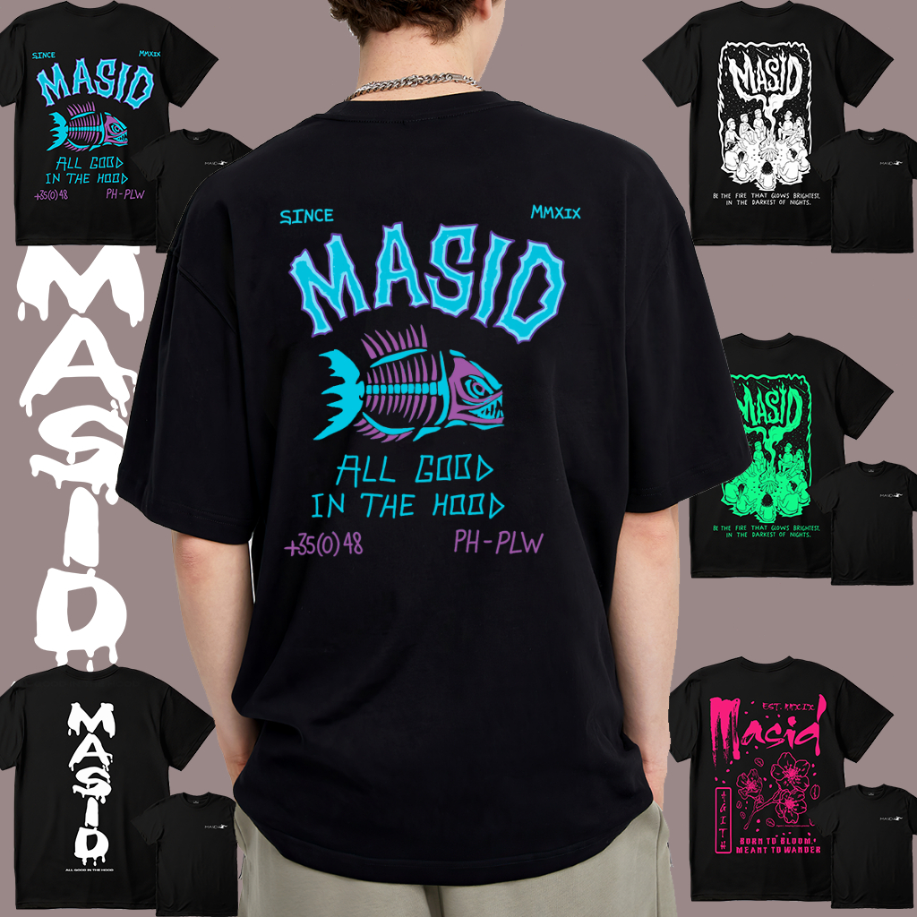 Masid VERSION V1-V4 vest-style T-shirts, street-style trendy cotton ...