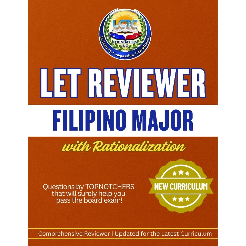 NEW! Filipino Major 2026 LET Reviewer with Explanation (New Curriculum ...