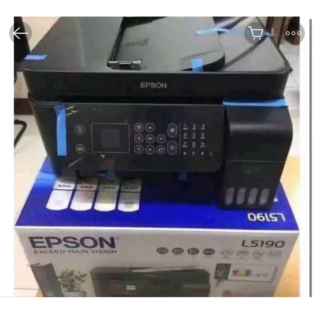 Epson L5190 Ecotank All In One Printer New | Shopee Philippines