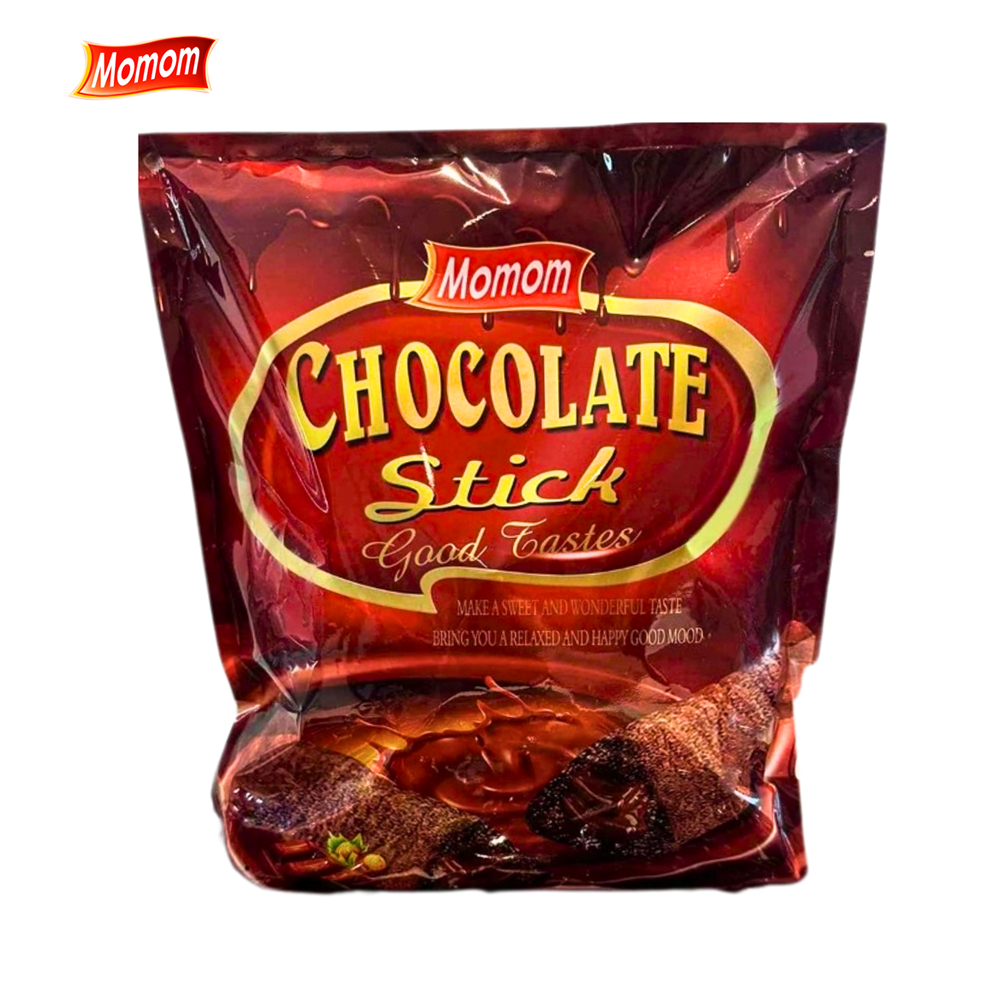 Momom Food Chocolate Wafer Bicuit Stick Crisp Delicious Snacks (130pcs ...