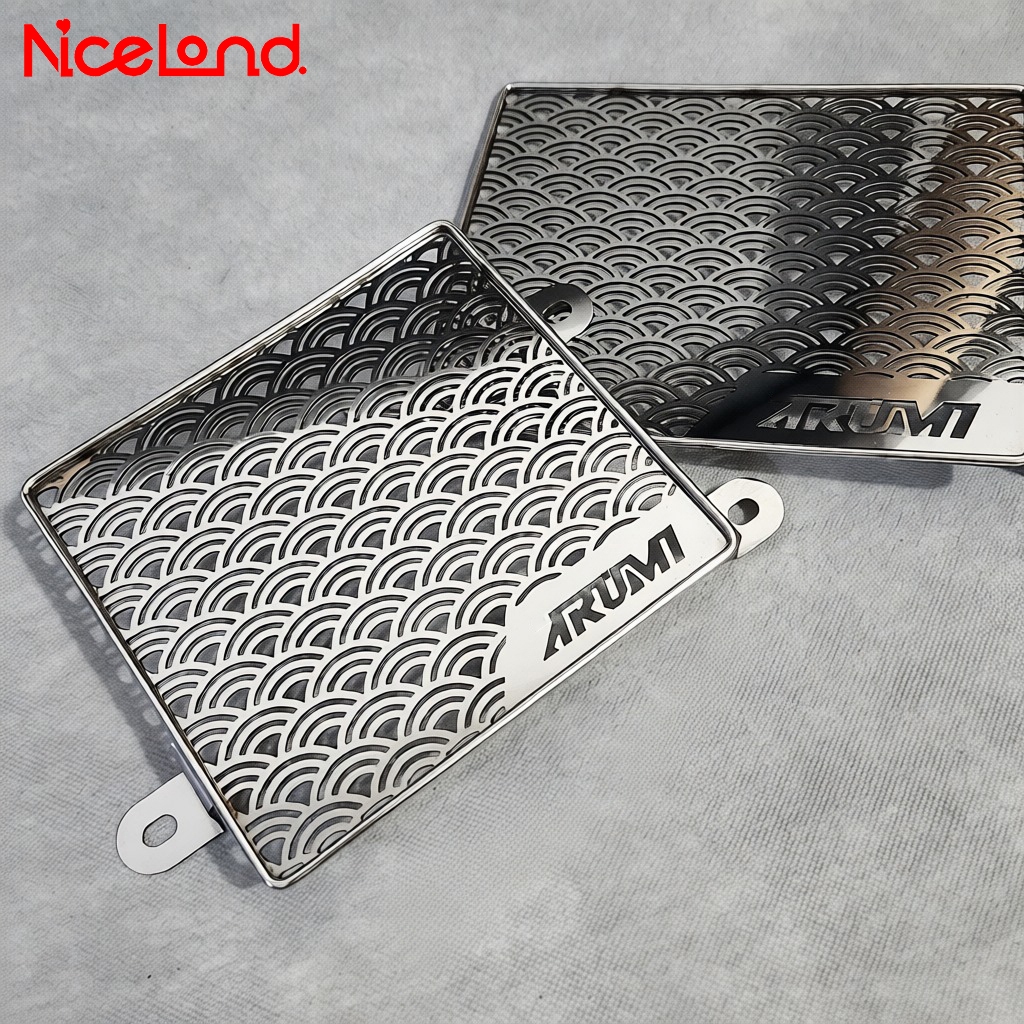 GEISHA AEROX NMAX VARIO BEAT PCX 150 ARM ARUMI RADIATOR COVER | Shopee ...