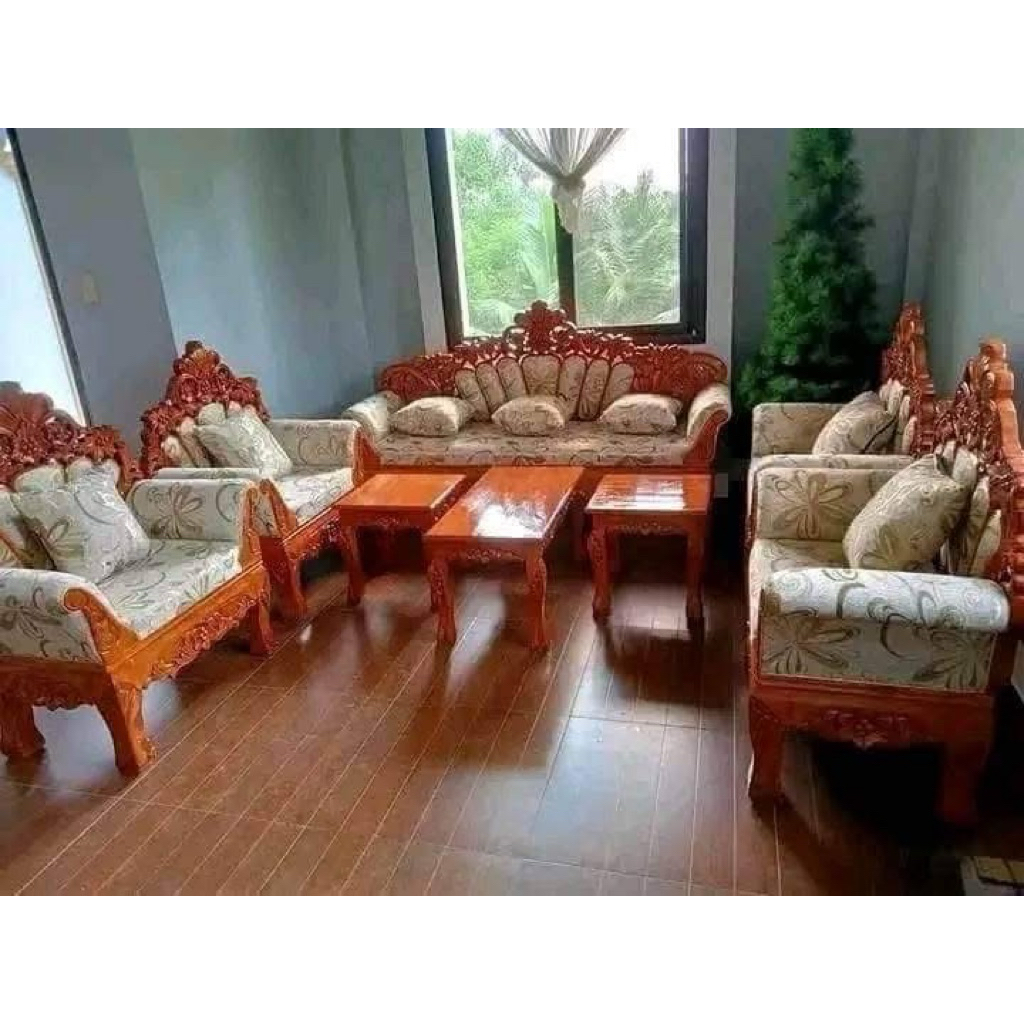 Shop sala set wood furniture for Sale on Shopee Philippines