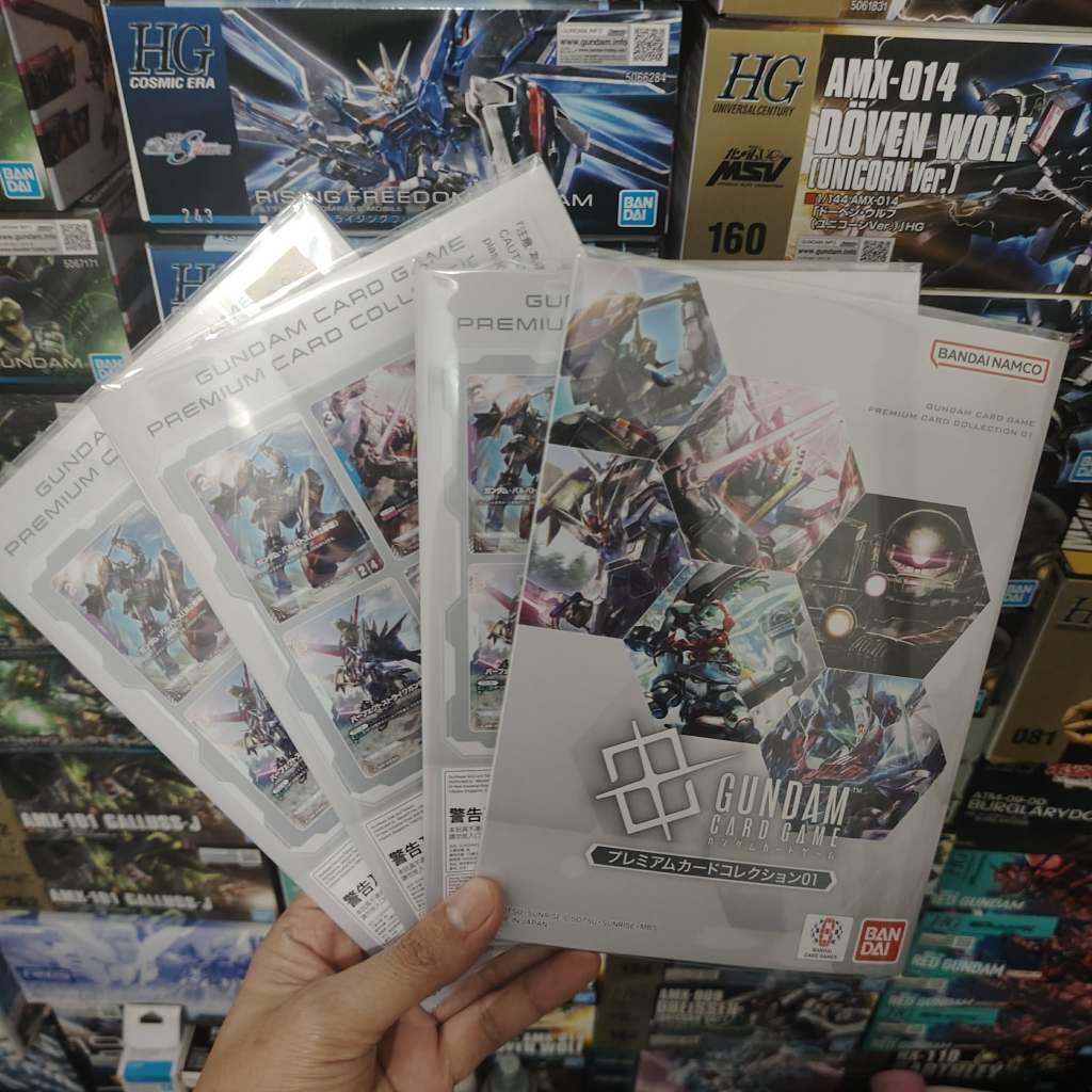GUNDAM CARD GAME PREMIUM CARD COLLECTION 01 [EVX05] | Shopee Philippines