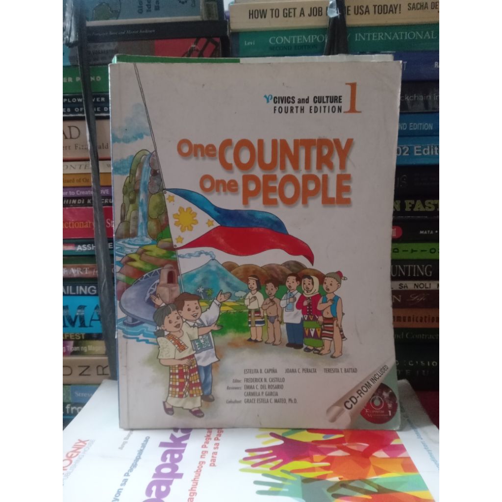 ONE COUNTRY ONE PEOPLE GRADE 1 (USED) | Shopee Philippines