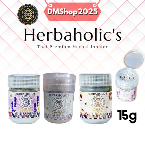 dmshop2025 herbaholics thai premium herbal inhaler original made in ...