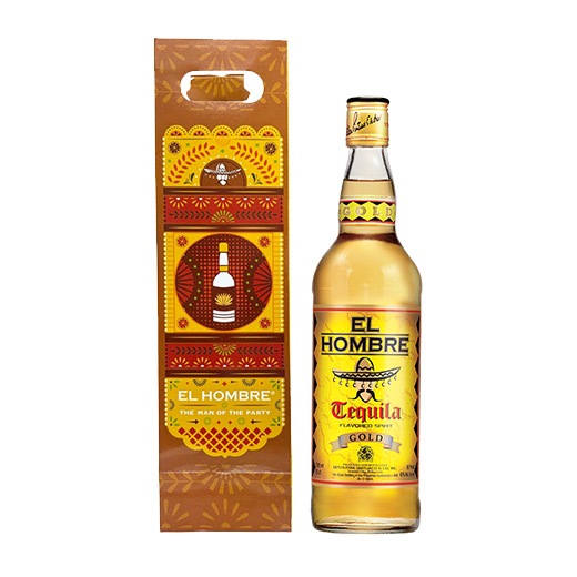 El Hombre Tequila Gold 700ml Recommended For Straight Shots with free ...