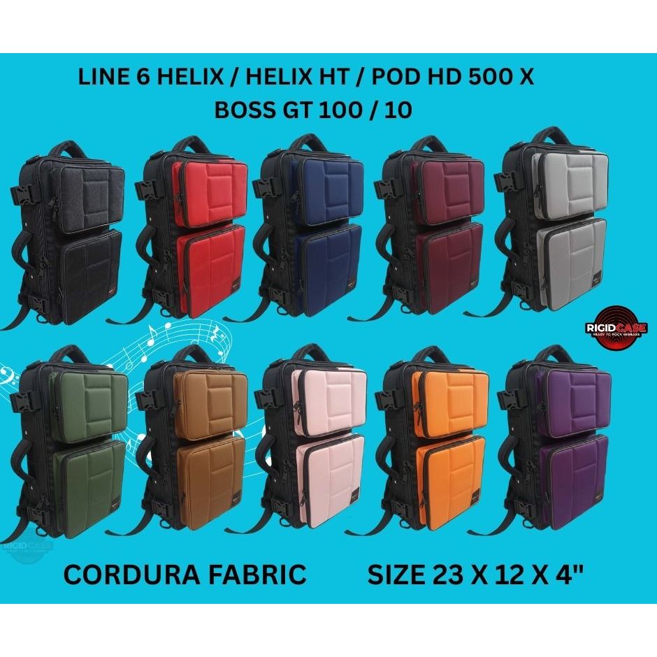 LINE 6 HELIX LT HELIX FLOOR BOSS GT-100 GT10 WILL FIT LINE6 PODHD500X ...