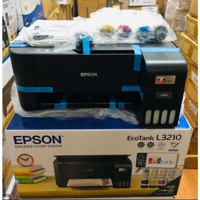 EPSON EcoTank ET-3210 All-in-One Wireless Inkjet Printer with Fax ...