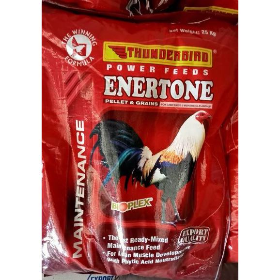 Thunderbird Enertone - Maintenance Feeds For Gamefowls, Fighting Cocks ...