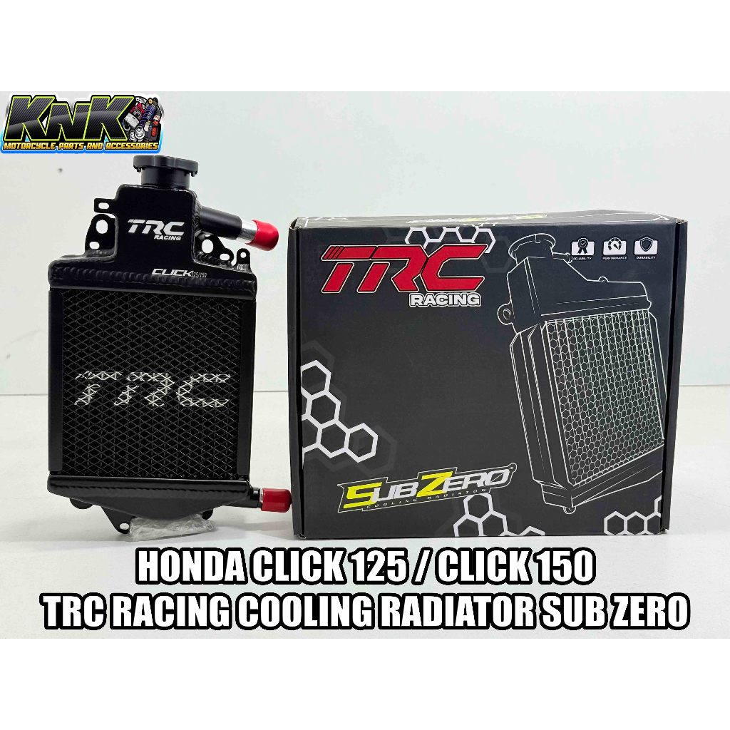 TRC RACING COOLING RADIATOR SUB ZERO FOR CLICK AEROX V2 NMAX V2 PCX 160 ...