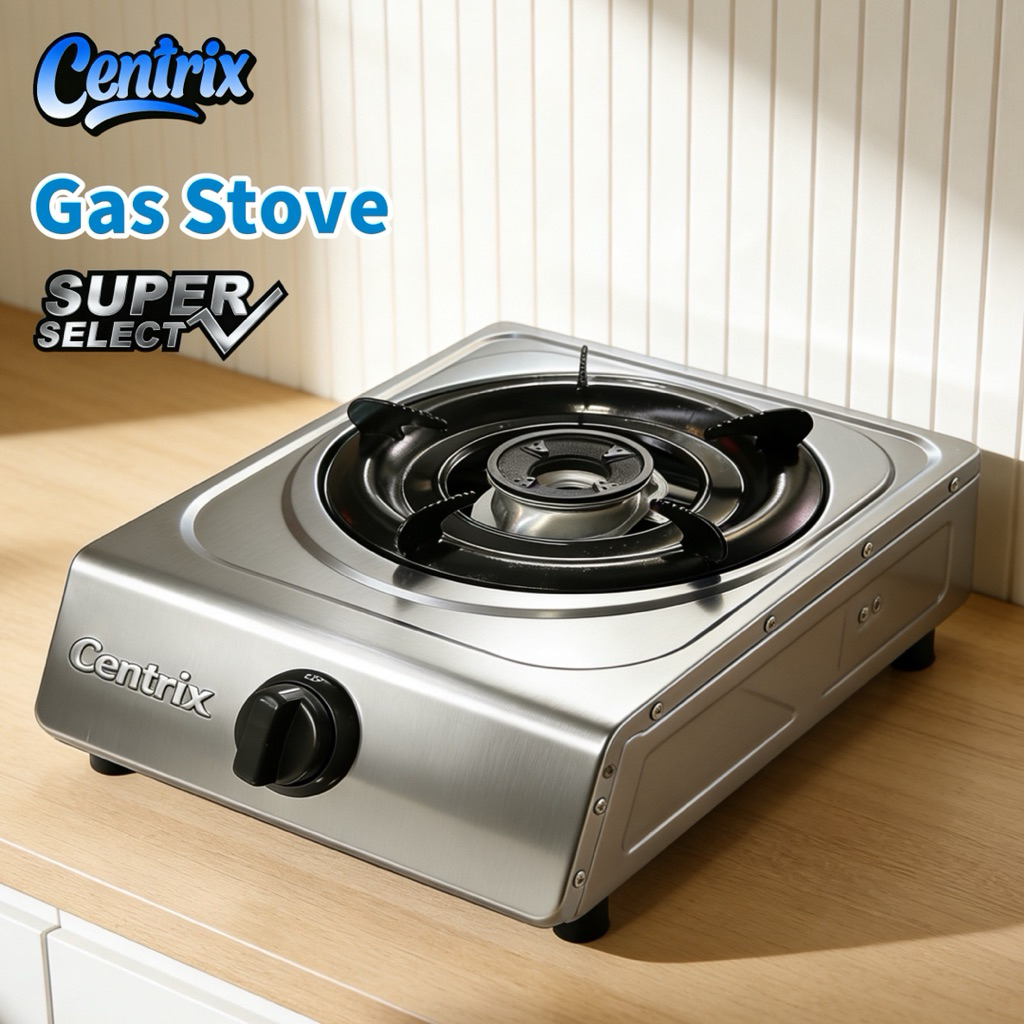 COD Centrix Single Burner Stainless Steel Gas Stove CX-101 | Shopee ...