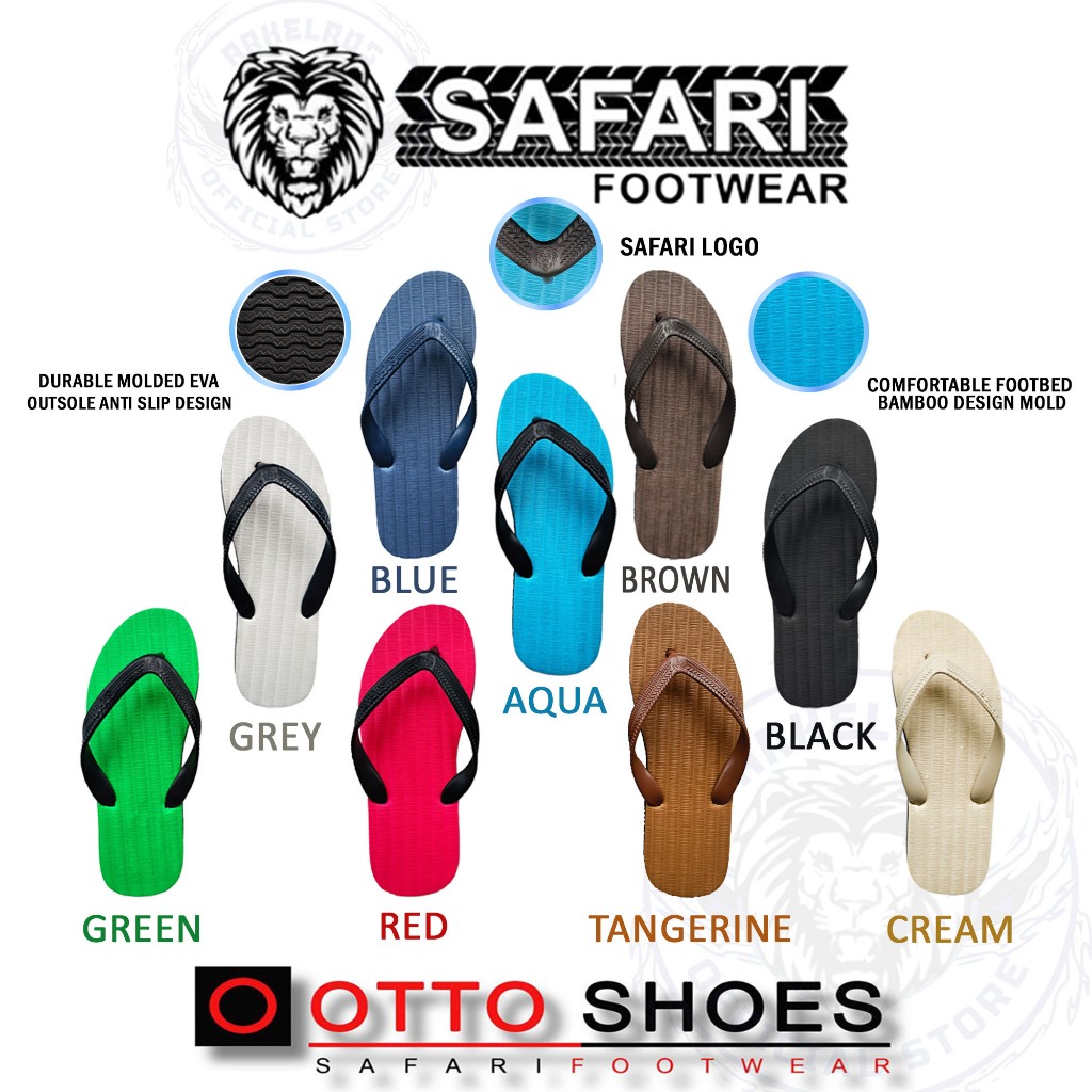SAFARI SLIPPERS Marikina made by OTTO SHOES Comfortable and durable FOR ...