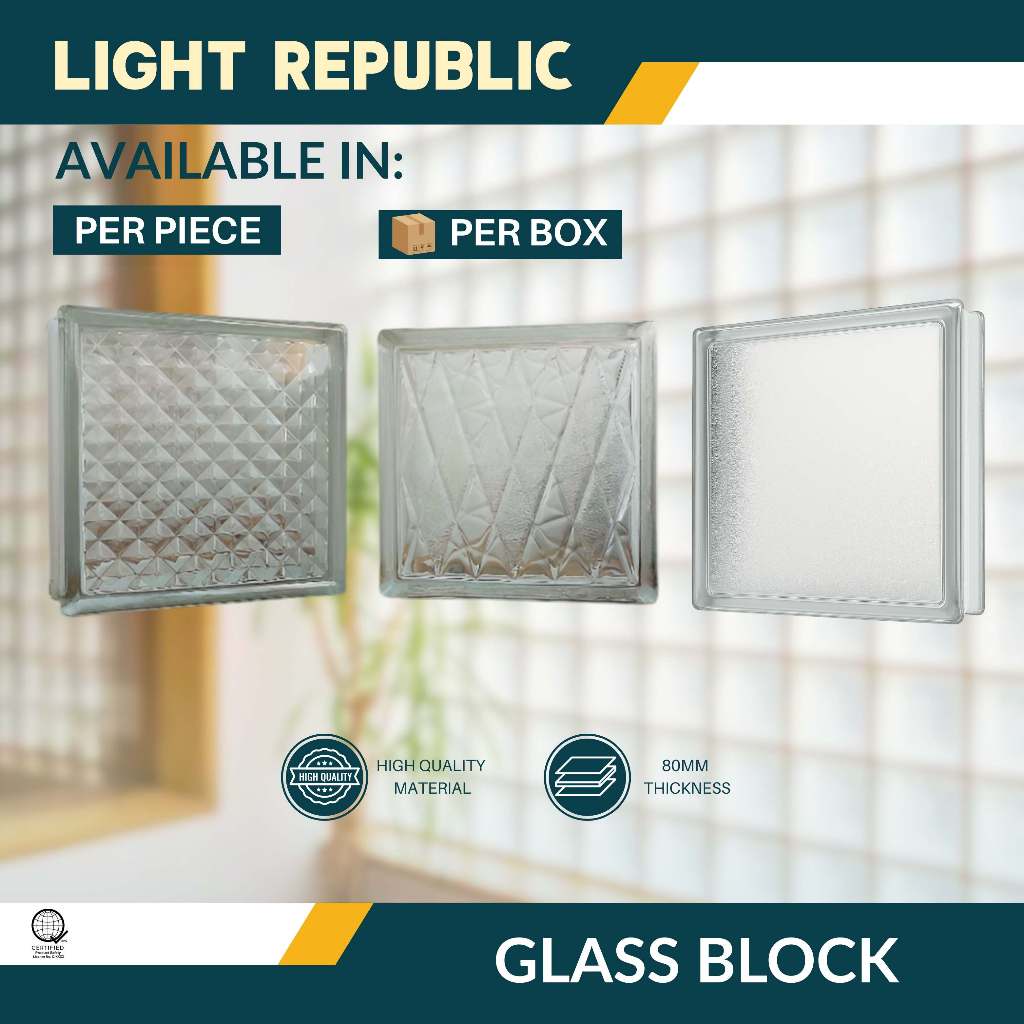 Shop glass block for Sale on Shopee Philippines
