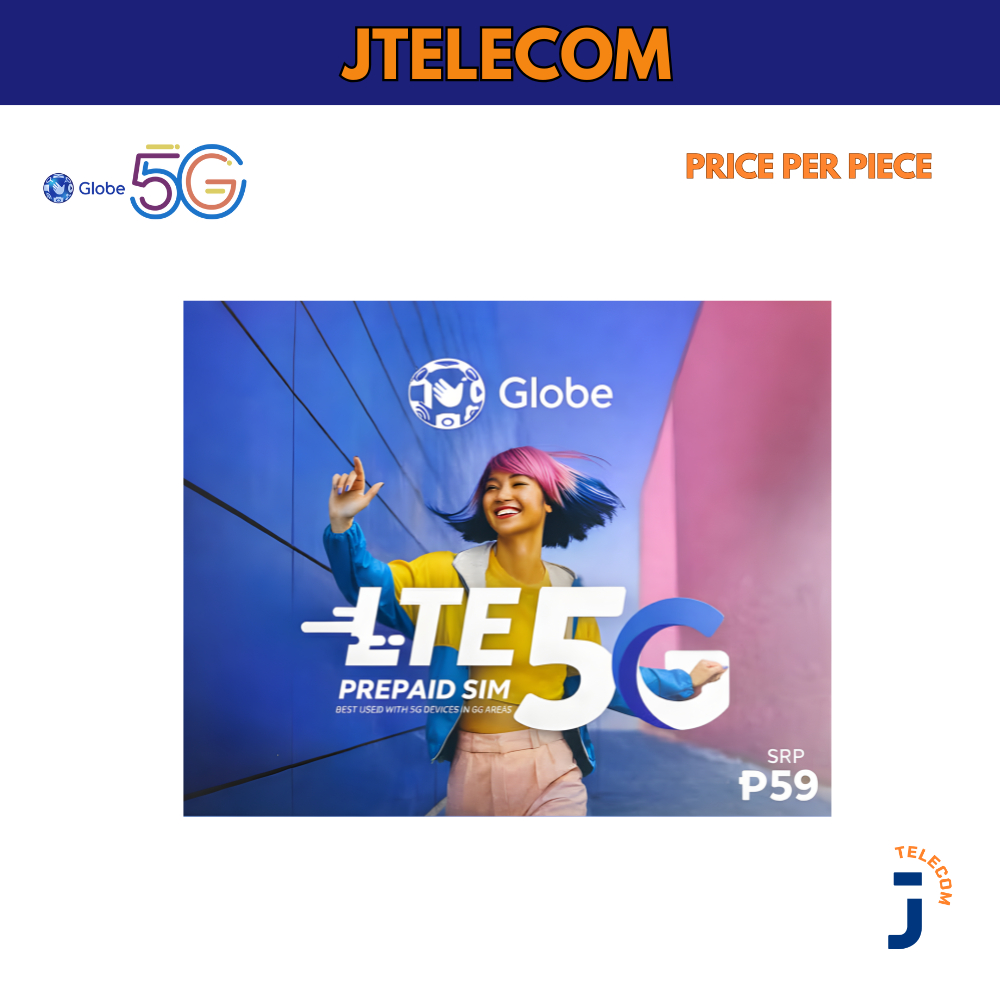 GLOBE 5G SIM CARD PER PIECE SEALED | Shopee Philippines