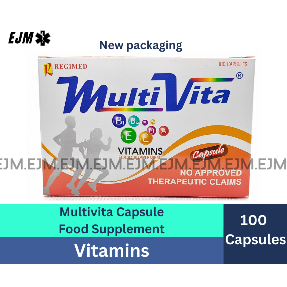 Multivita capsule vitamins 100 tablets 【FDA APPROVED】 | Shopee Philippines