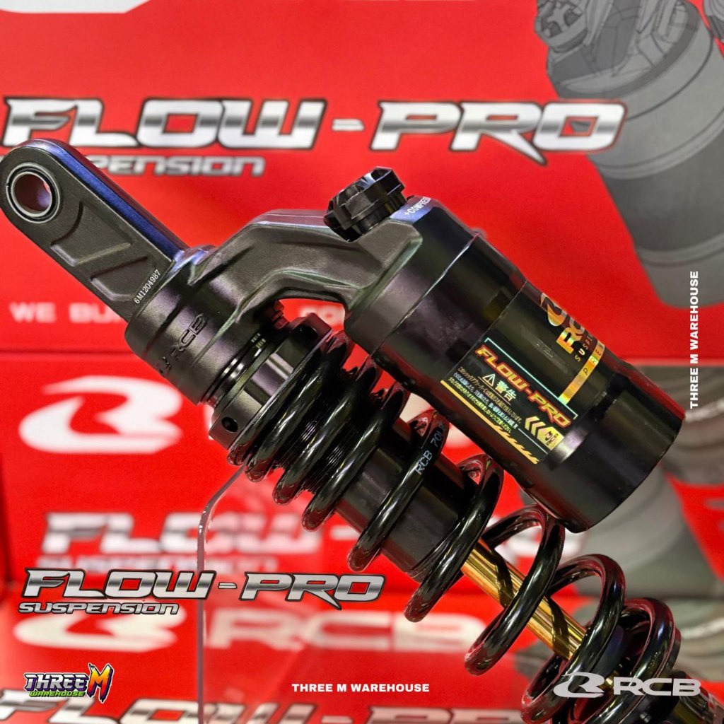 RCB REAR SHOCK FLOW - PRO FOR CLICK 125/150 330MM | Shopee Philippines