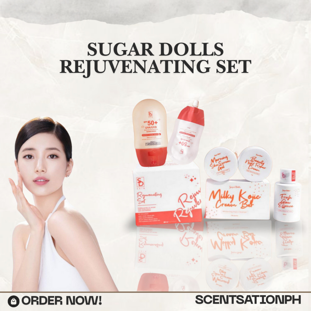 Sugar Dolls Rejuvenating Set Sugar Dolls Sunscreen Skin Care Set ...