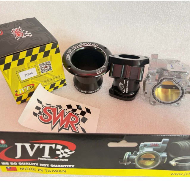 JVT DOWNDRAFT MANIFOLD 38MM THROTTLE BODY W/ LONG VELOCITY NMAX V2 ...