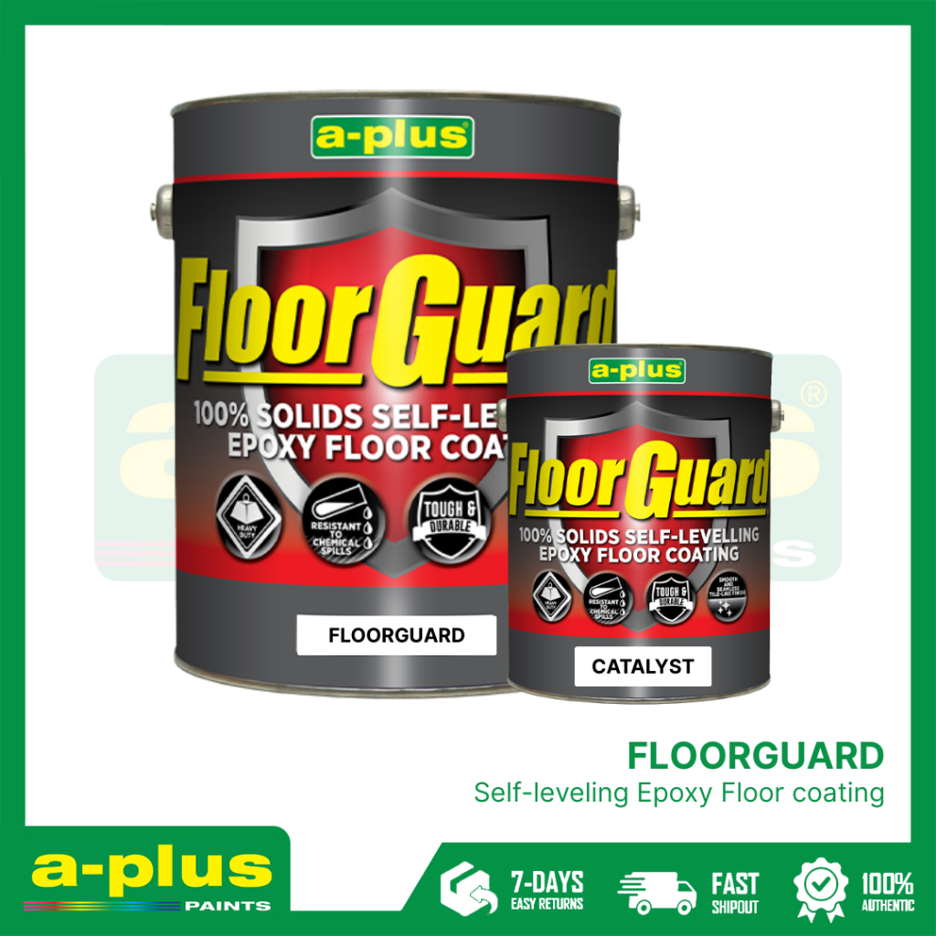 A-PLUS FLOORGUARD® 100% SOLIDS & SELF-LEVELLING EPOXY HEAVY DUTY FLOOR ...