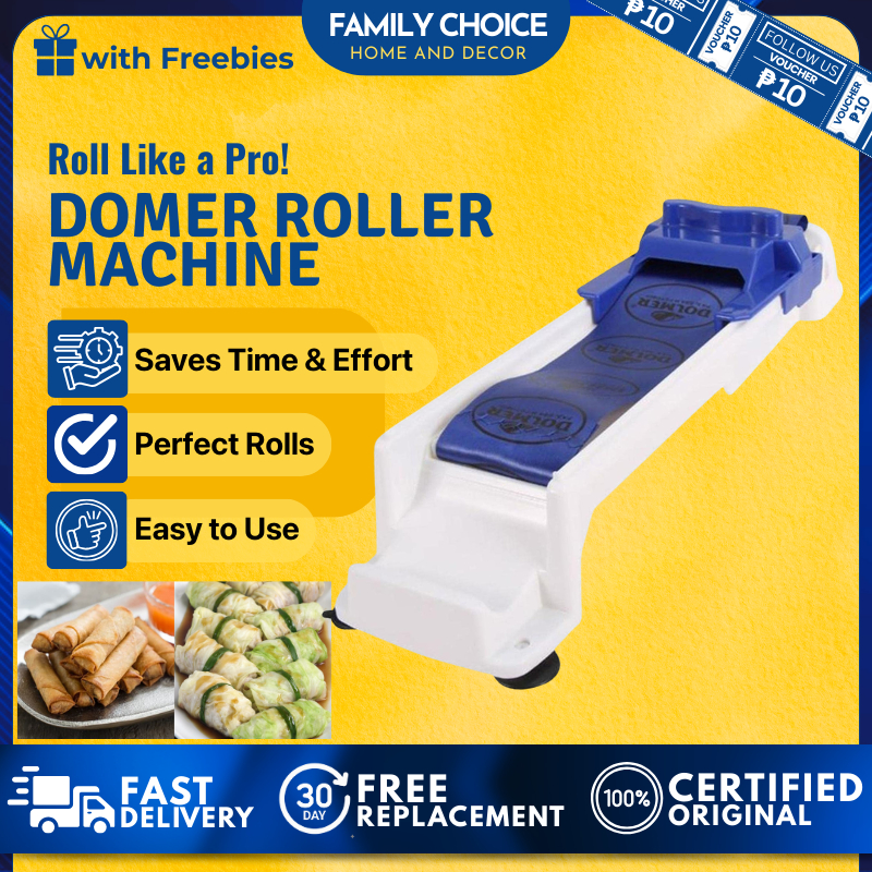Dolmer sushi maker Tool magic roller lumpia wrapper Machine | Shopee ...