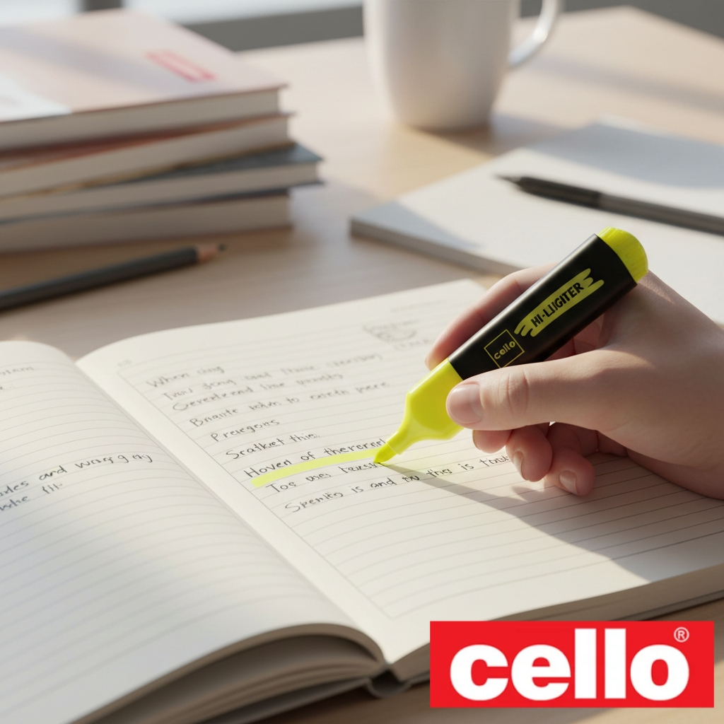 HI-LIGHTER PEN CELLO – 1 PC | Smooth Ink, Bright Colors | Shopee ...
