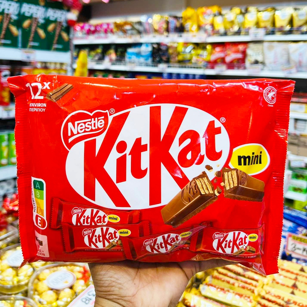 KitKat Mini Chocolate Coated Wafers x 12 Sharing Bag | Shopee Philippines