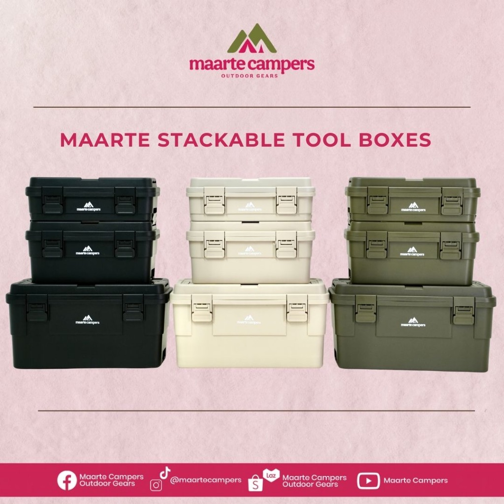 MAARTE STACKABLE TOOL BOXES || 4.5L, 6.5L, 15L | Shopee Philippines