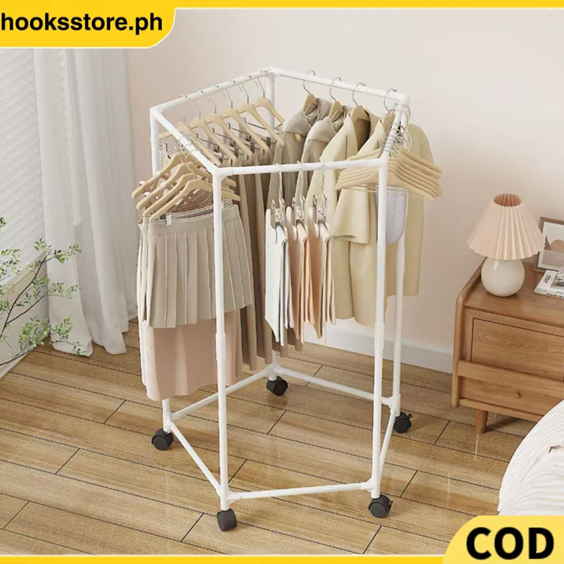 Floor Quilt Rack Bold Easy To Put Drying Rack Balcony Folding Hanger ...