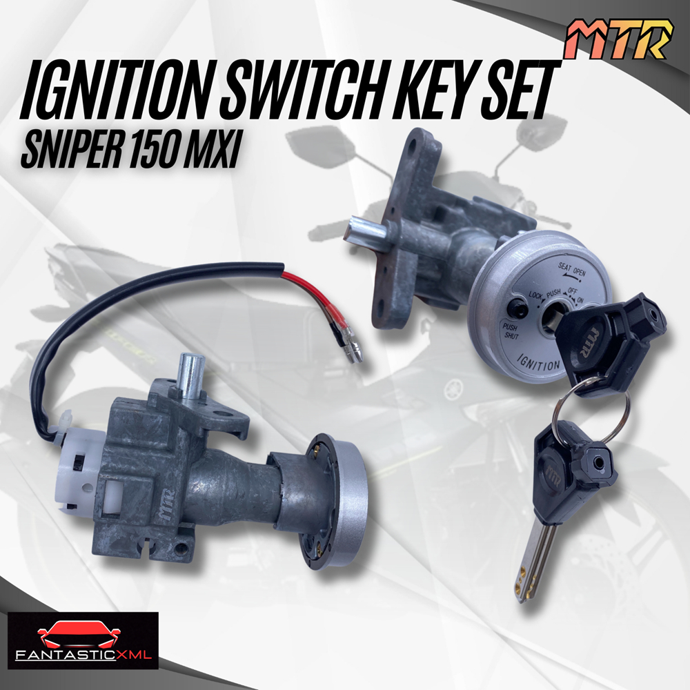 FF MTR Anti-Theft Key Set for YAMAHA SNIPER 150 MXI - Anti-Theft ...