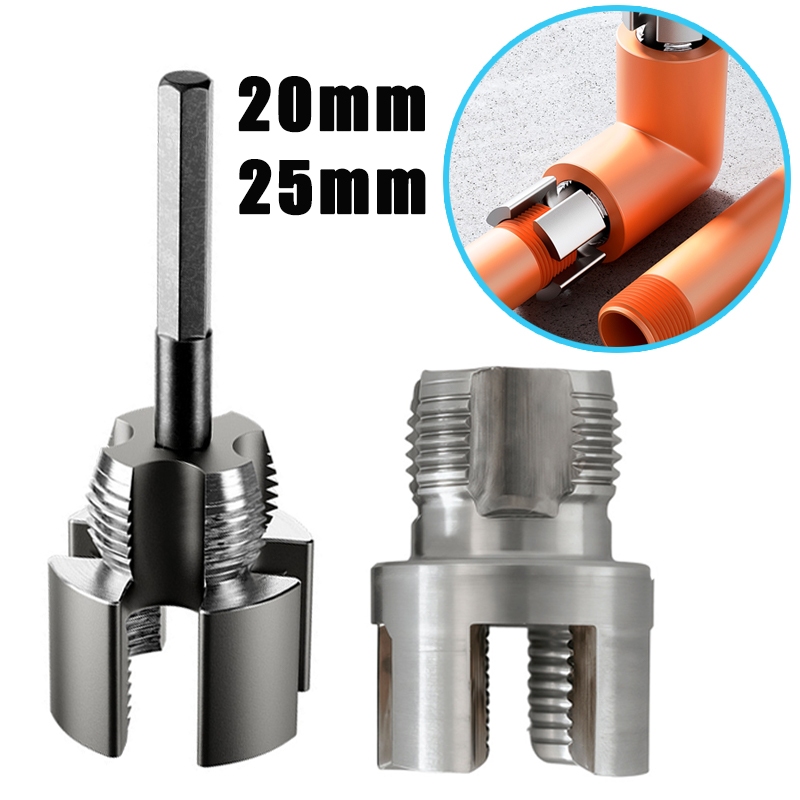 2025 Pipe Thread Cutting Tool 1/2'' 3/4'' Electric Drill Compatible PVC ...