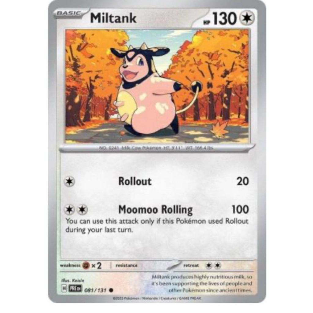 Miltank - 081/131 - Prismatic Evolution - Pokemon TCG | Shopee Philippines