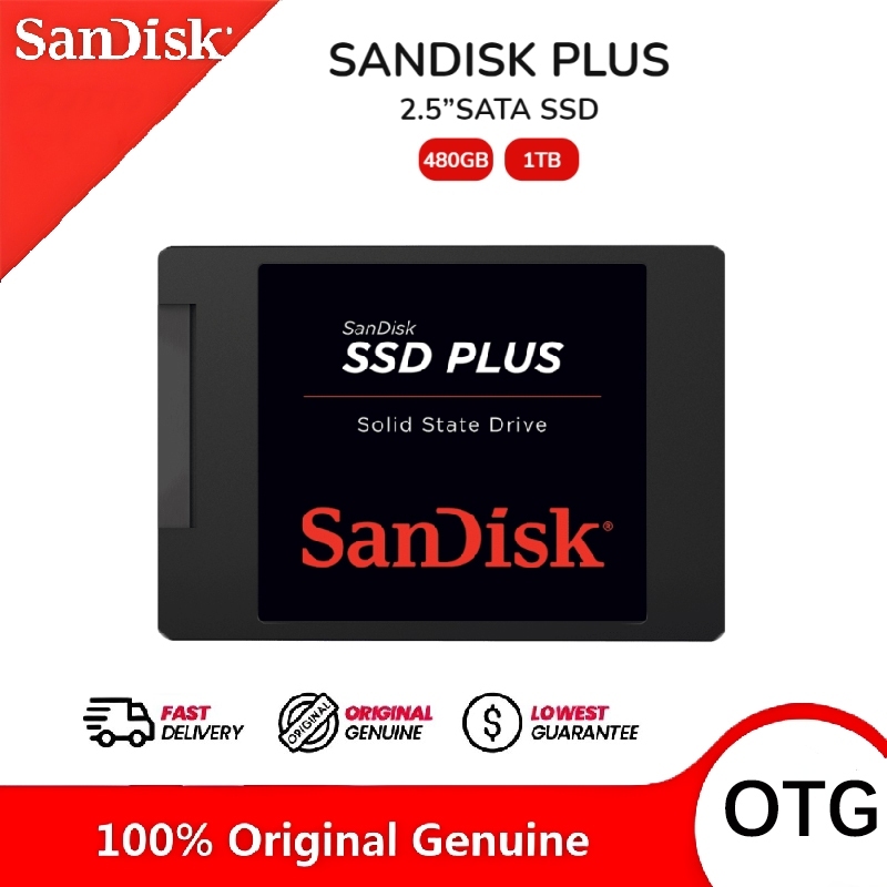 SSD PLUS 400GB 1TB SATA III 2.5" Solid State Drive | Internal SSD ...