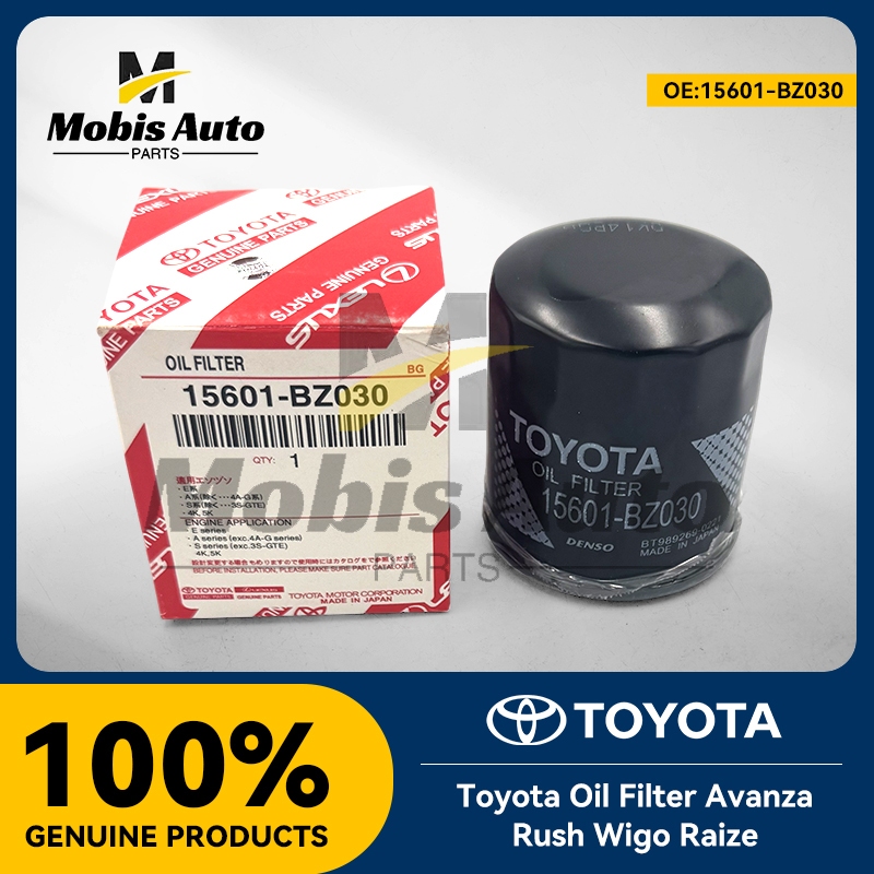 Oil Filter (15601-BZ030) Toyota Avanza, Toyota Rush, Toyota Wigo, Raize ...