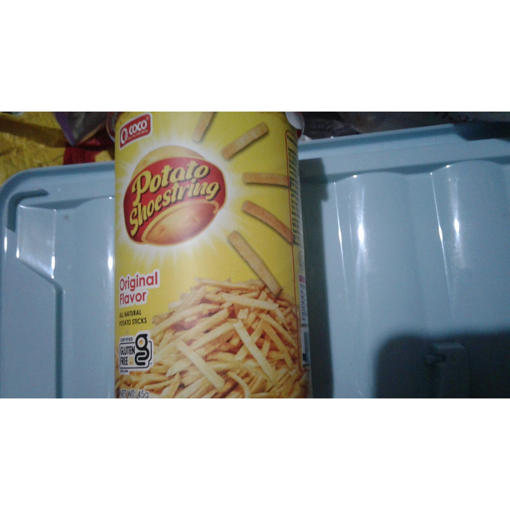 COCO IMPORT POTATO CAN HALAL gold award shoe stick SNACKS FOOD PIKNIK ...