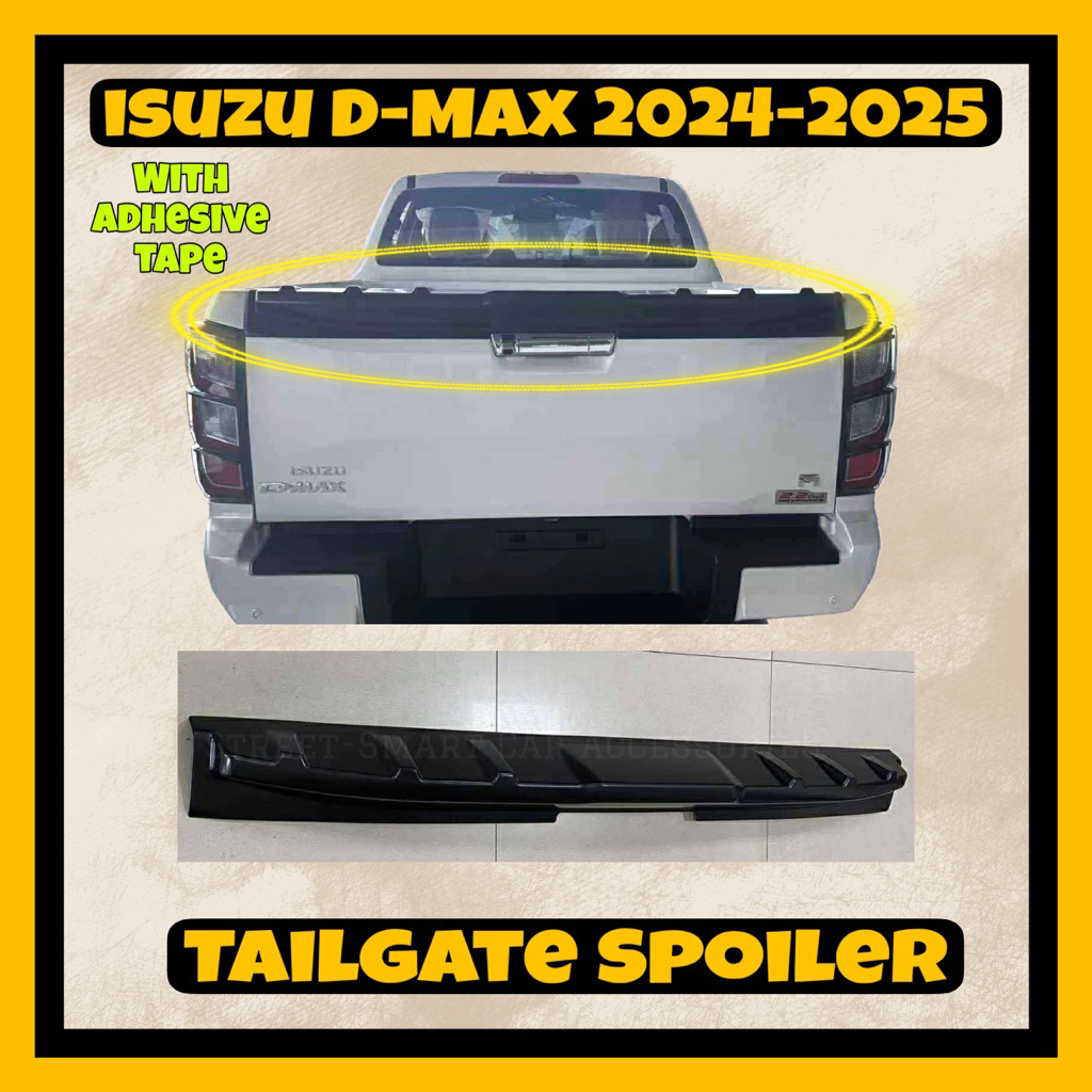 ISUZU DMAX 2025 TAILGATE SPOILER | Shopee Philippines
