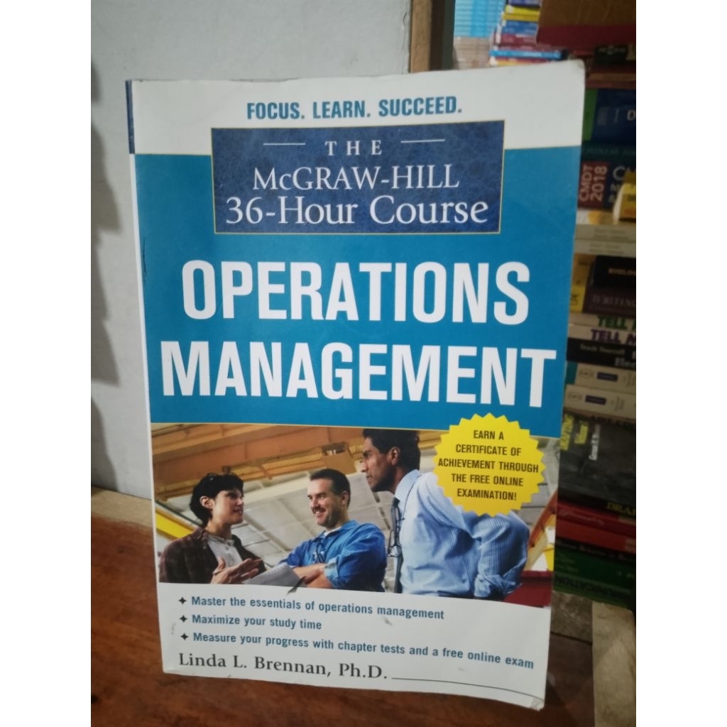 OPERATIONS MANAGEMENT (slightly use | Shopee Philippines
