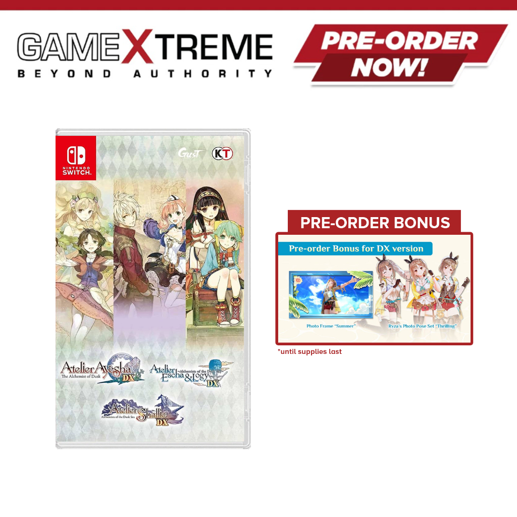 [PRE-ORDER] Nintendo Switch Atelier Ryza Secret Trilogy Deluxe Pack ...