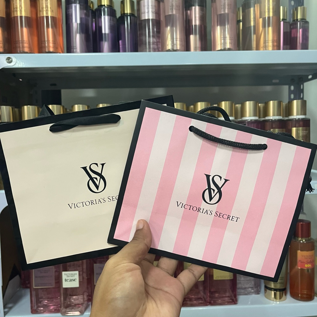 Victoria's Secret Paper Bag (small) | Shopee Philippines