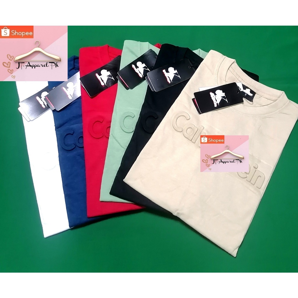 Embroidered Overrun T-Shirt M-CAL-03 | Shopee Philippines