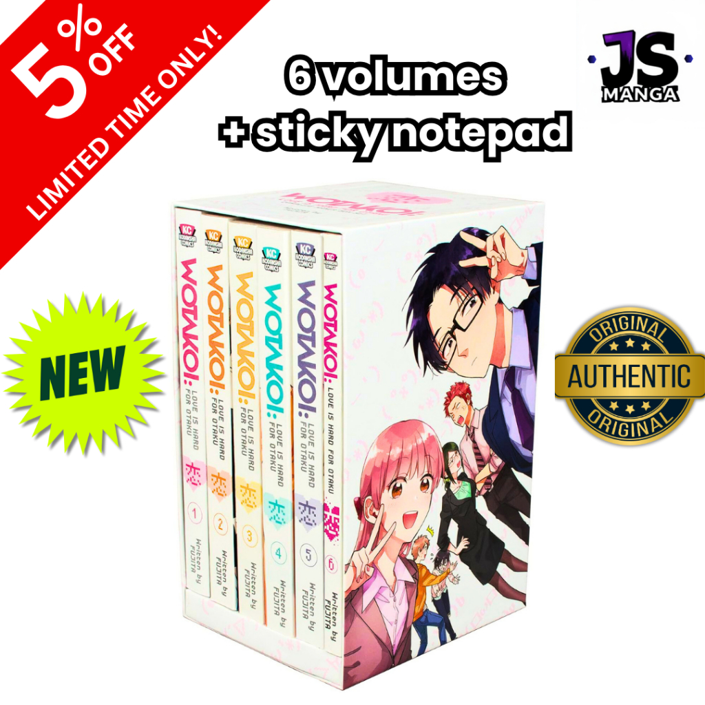 Wotakoi: Love Is Hard for Otaku Complete Manga Box Set (English Manga ...