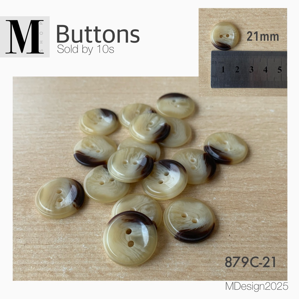 Buttons, Medium Size 10s Pack | Shopee Philippines