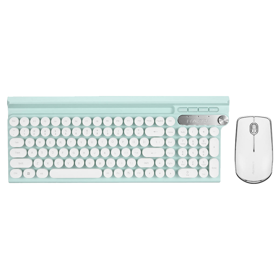 LT500 Keyboard Set with Volume Knob Wireless 2.4hz l fiverstrading ...