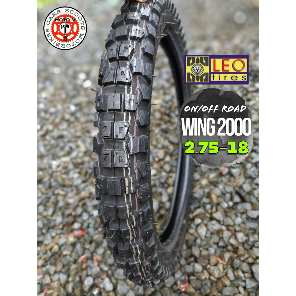 2.75-18 FUJI WING 2000 ( On/Off Road DUAL SPORT Tires ) | Shopee ...
