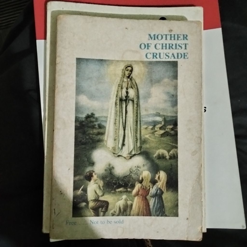 OUR LADY OF FATIMA DEVOTIONAL BOOK: MOTHER OF CHRIST CRUSADE | Shopee ...