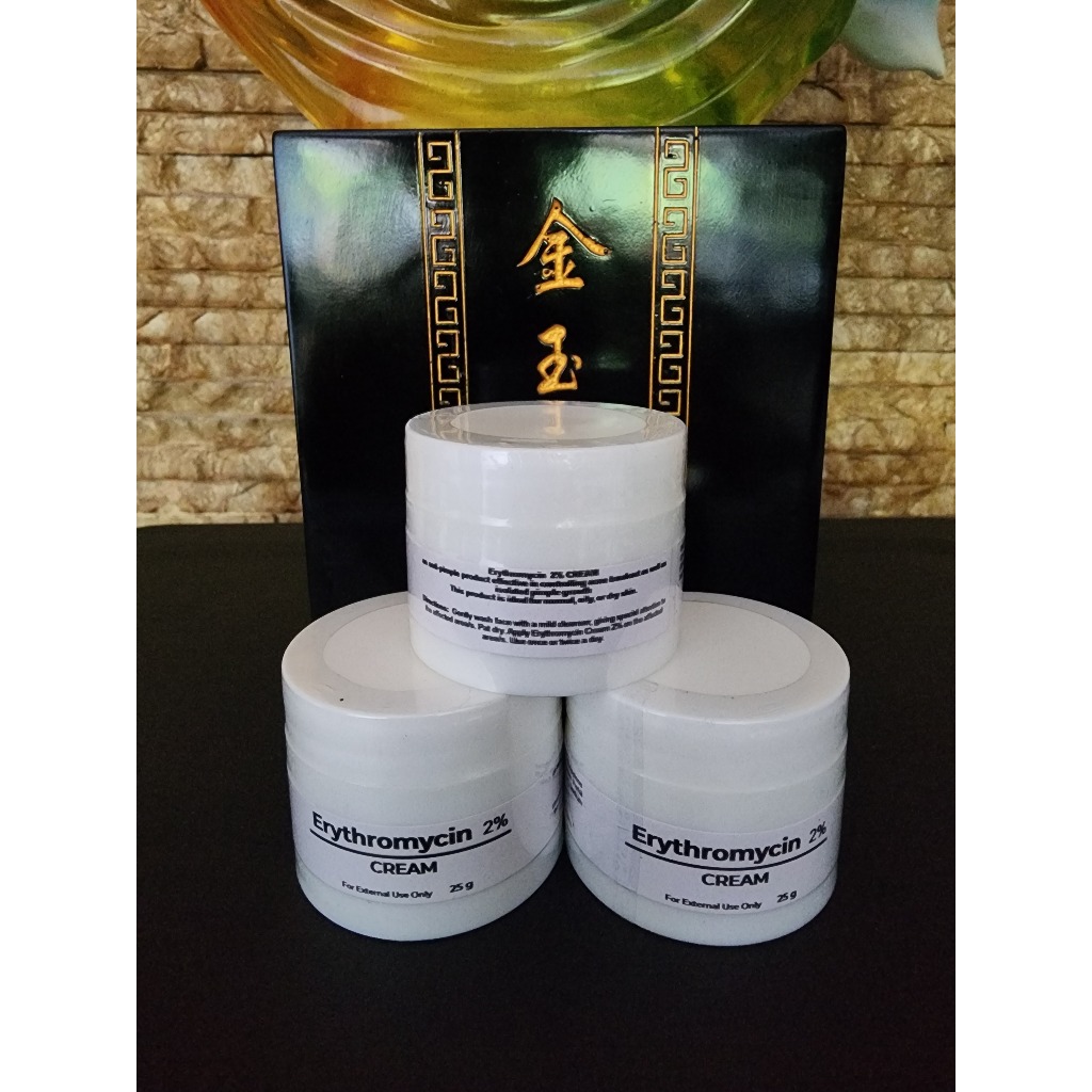 ACNE/PIMPLE CREAM 25G (Eryth tro mycin 2% cream) | Shopee Philippines