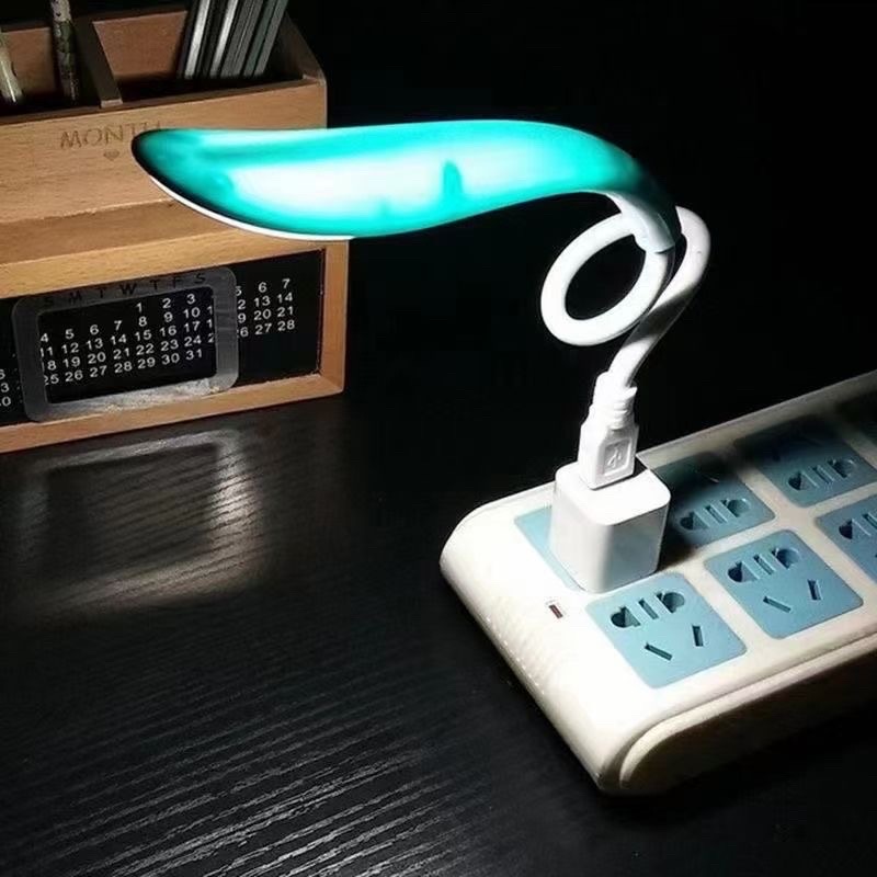 Portable USB LED Table Lamp Flexible for Power Bank Mini Book Light ...
