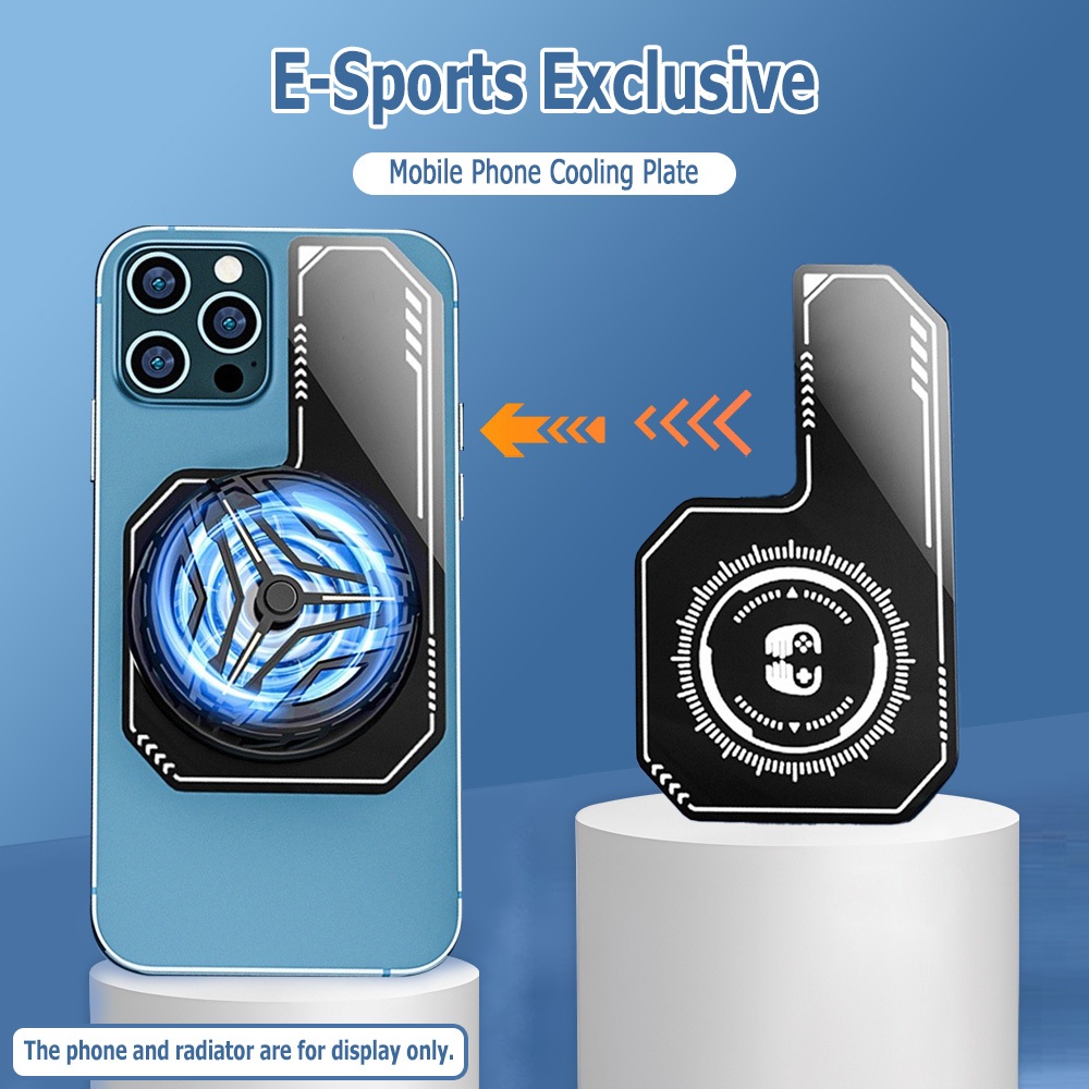 Alloy Heat Dissipation Plate Mobile Phone Gaming Console Cooling Pad ...