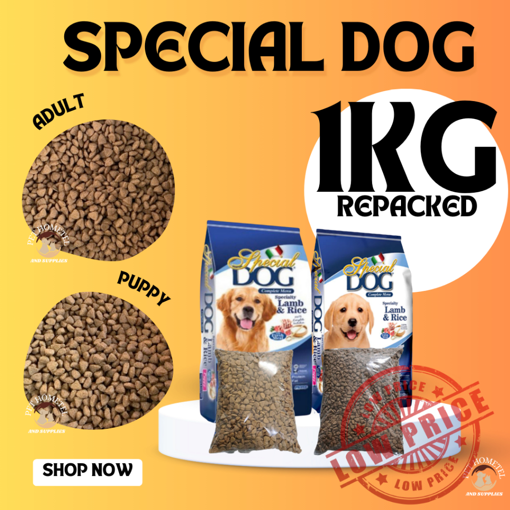 SPECIAL DOG ADULT / PUPPY 1KG REPACKED | Shopee Philippines