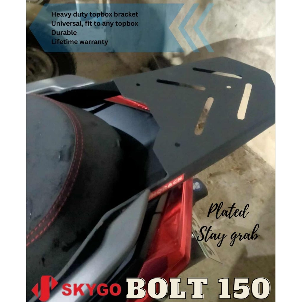 Skygo Bolt 150/ Bolt150 Stay Grab Topbox Bracket Heavy Duty | Shopee ...