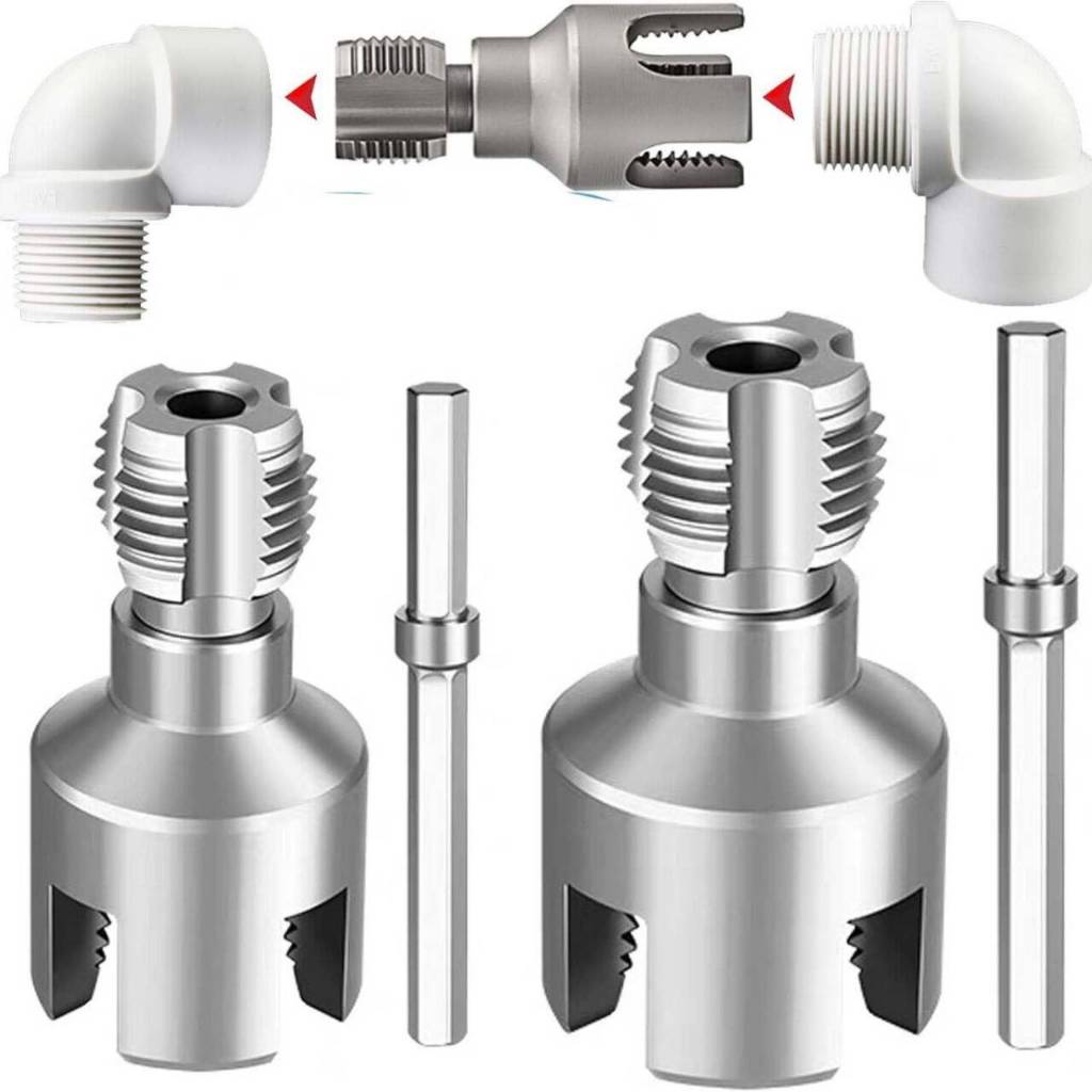 PPR water pipe internal and external thread integrated opening device ...